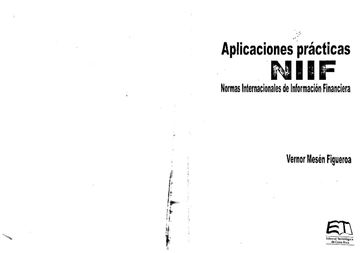 Libro Aplicaciones prácticas de las NIIF - /{ .. Aplicaciones prácticas ...
