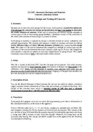 A2 Qn - Assignment - TCE2155 Structural Mechanics and Materials Mechanics Assignment 2 (3% of ...