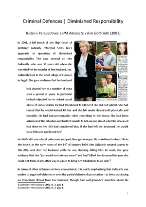 Crimes of Dishonesty - Notes from lecture, included cases and examples ...