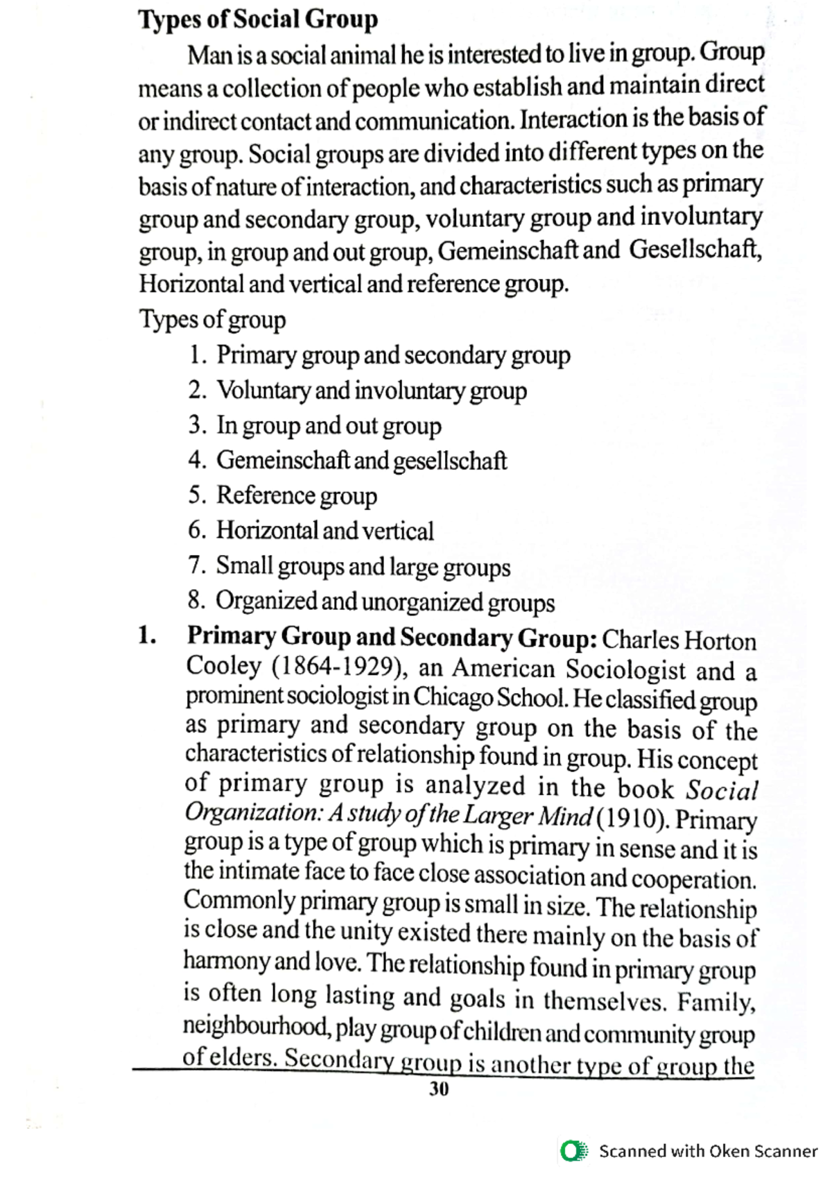 Elements of society - BA sociology - Studocu