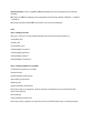 Practical assignment 1 no answers - practical-assignment–1–no-answers- Qiyan Fang 2020-04- - Studocu