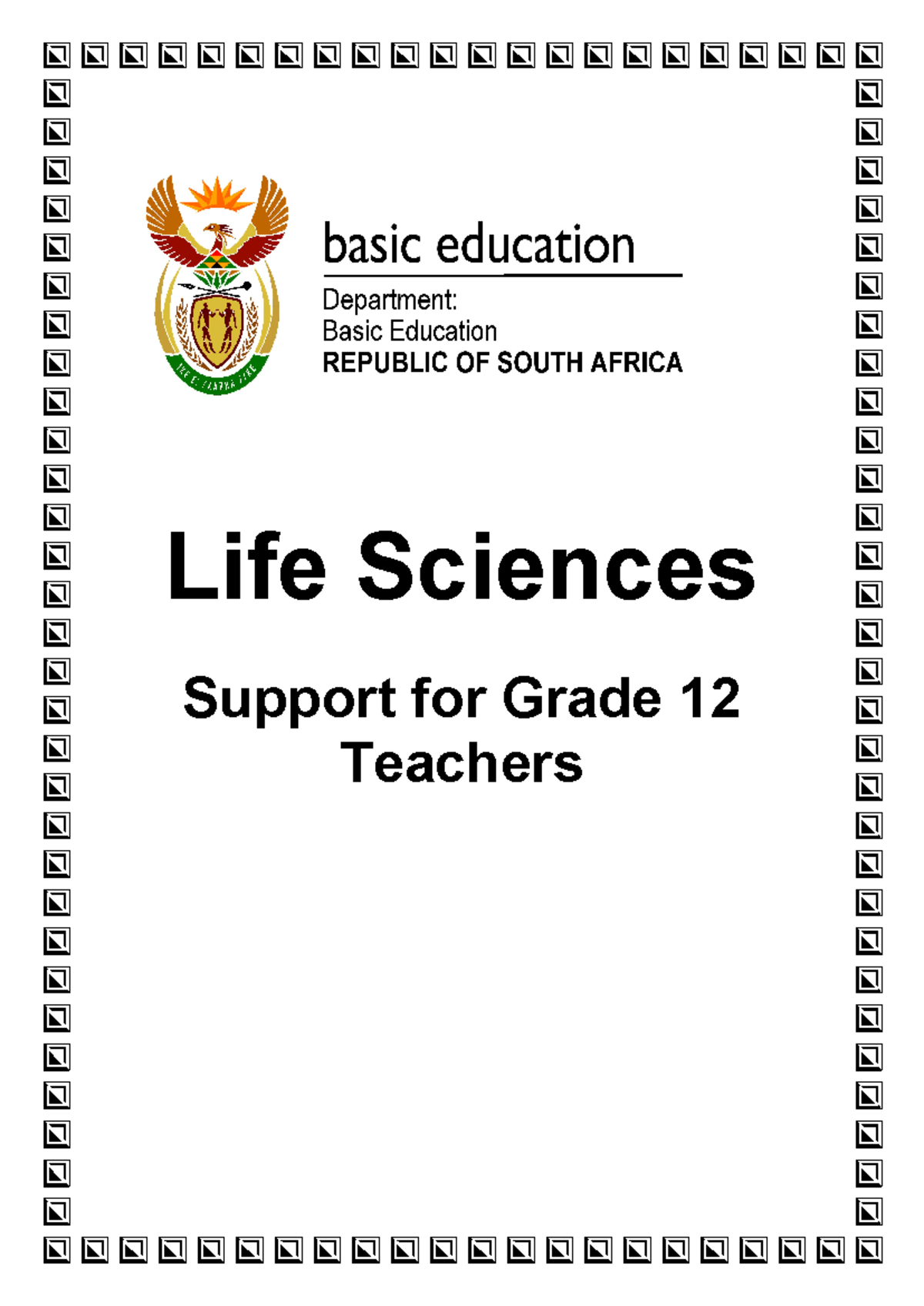 Life Sciences Support for learners 12 - Life Sciences Support for Grade ...