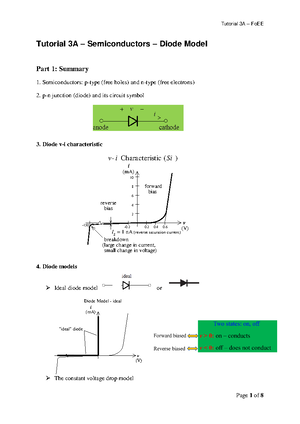 Foee Subject Outline Subject Outline 48521 Fundamentals Of Electrical