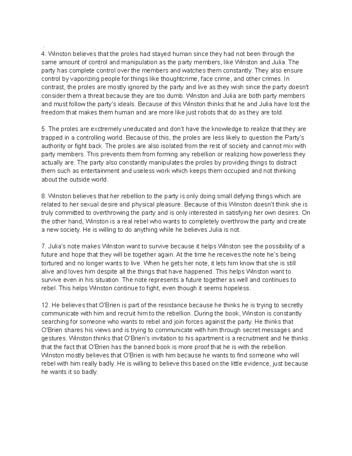 1984 Socratic Seminar - Many man many many many many many valuable ...