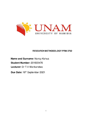 Research Methodology Notes - Research Methodology Notes Semester 2 ...