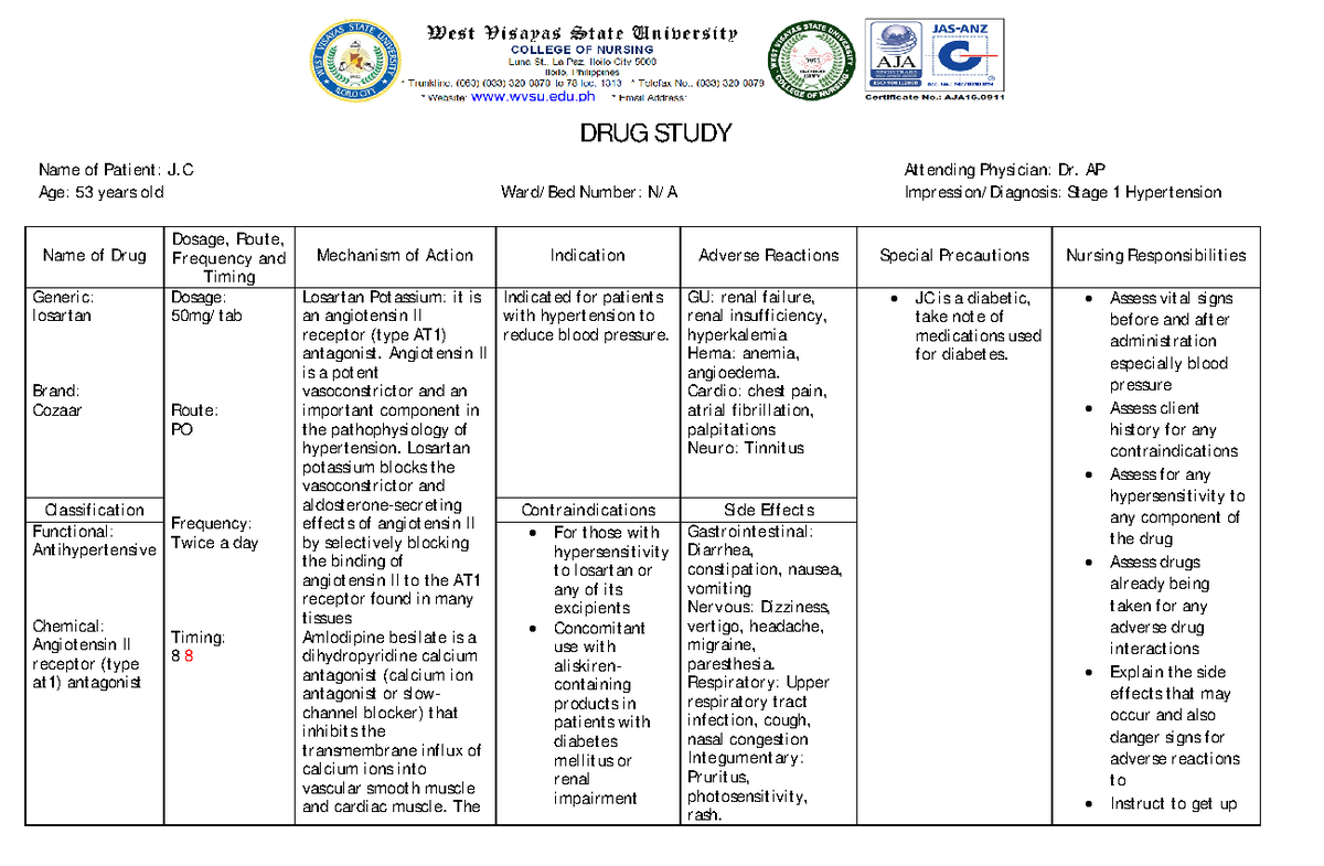 Cerrada, Carlos JOSE RLE Group 1 BSN 3C Oxygenation Cardio Function ...