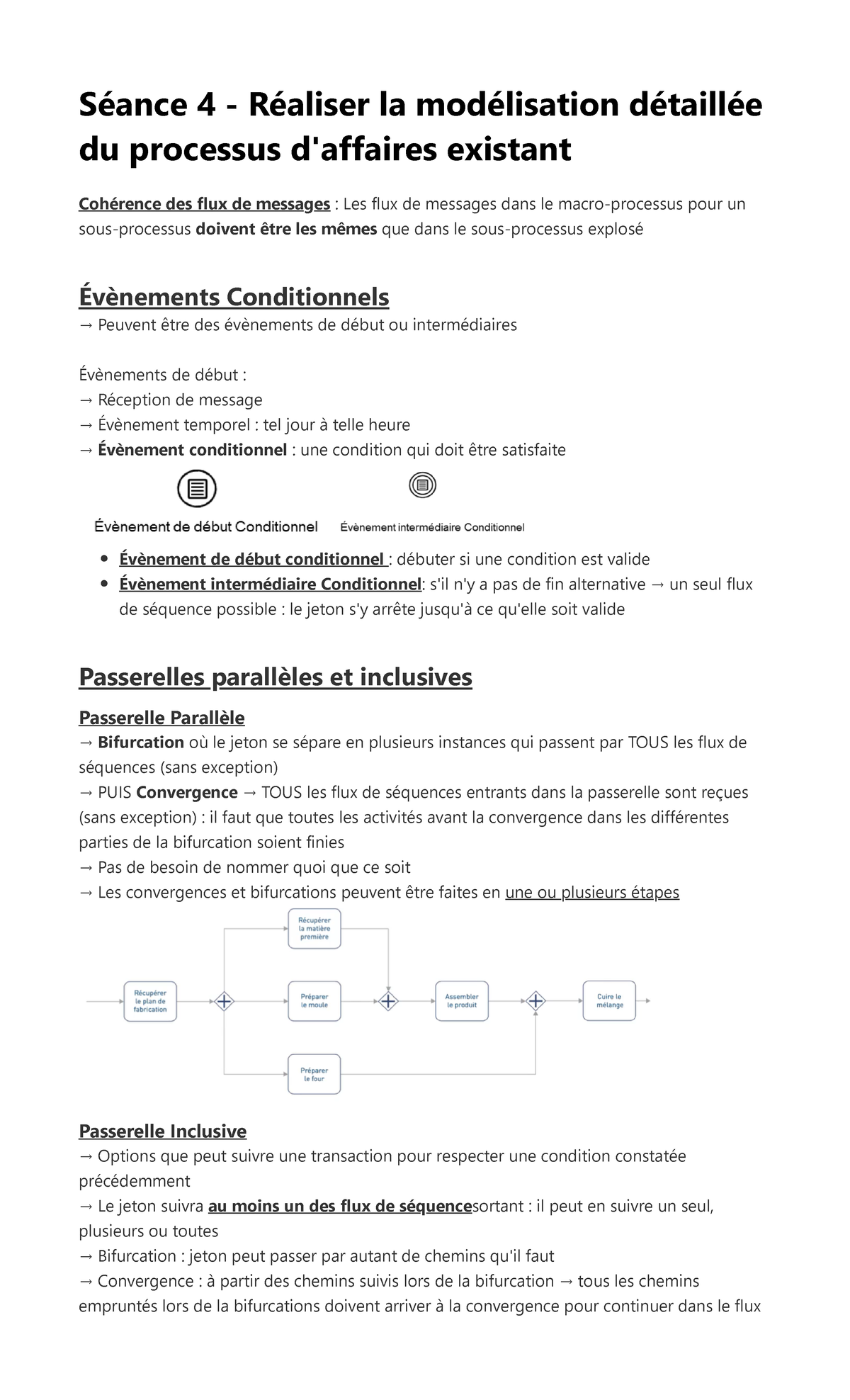 Séance 4 - Réaliser la modélisation détaillée du processus d'affaires existant - Séance 4 ...