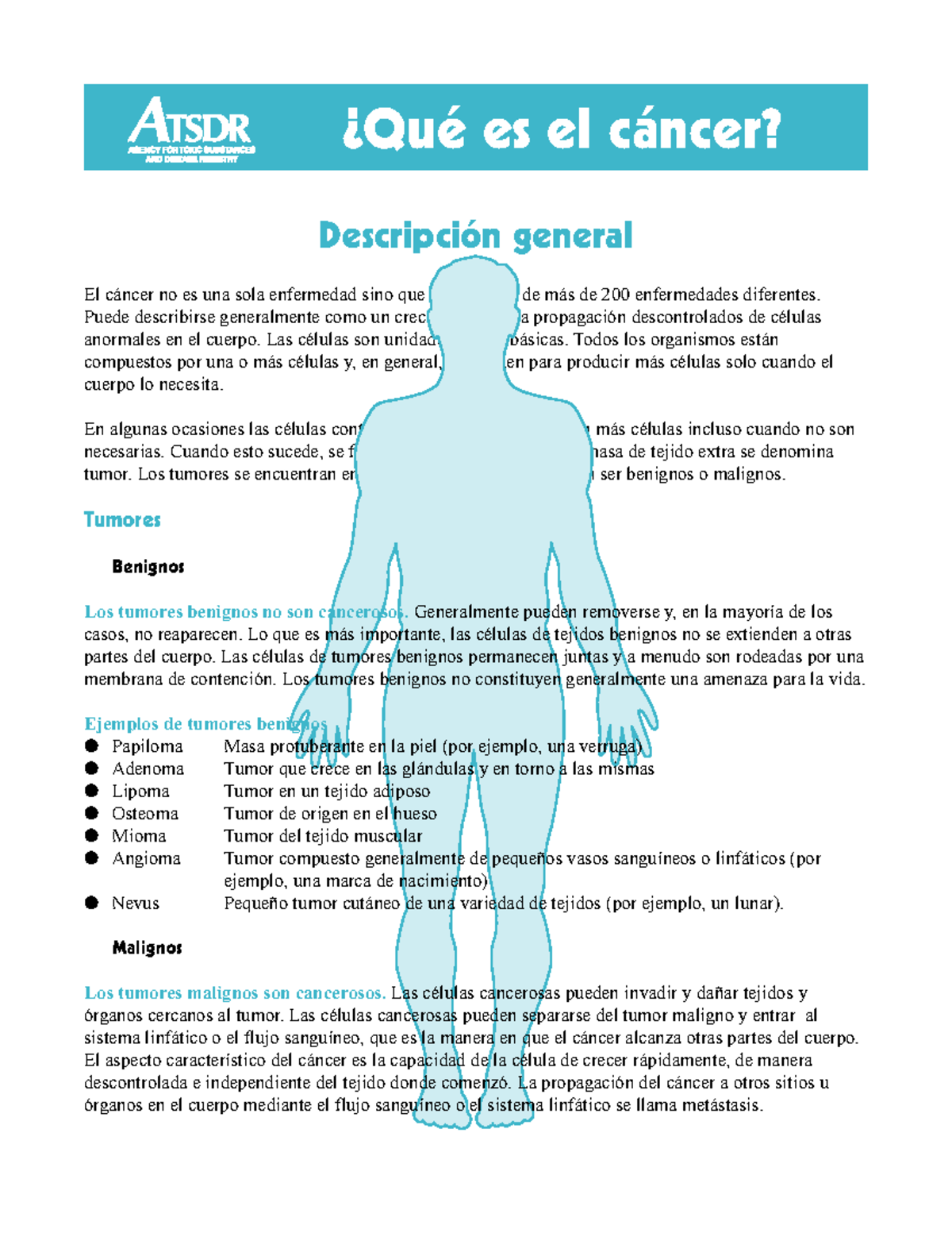 Que es el cancer, cuales son lo motivos que predisponen el cancer en ...