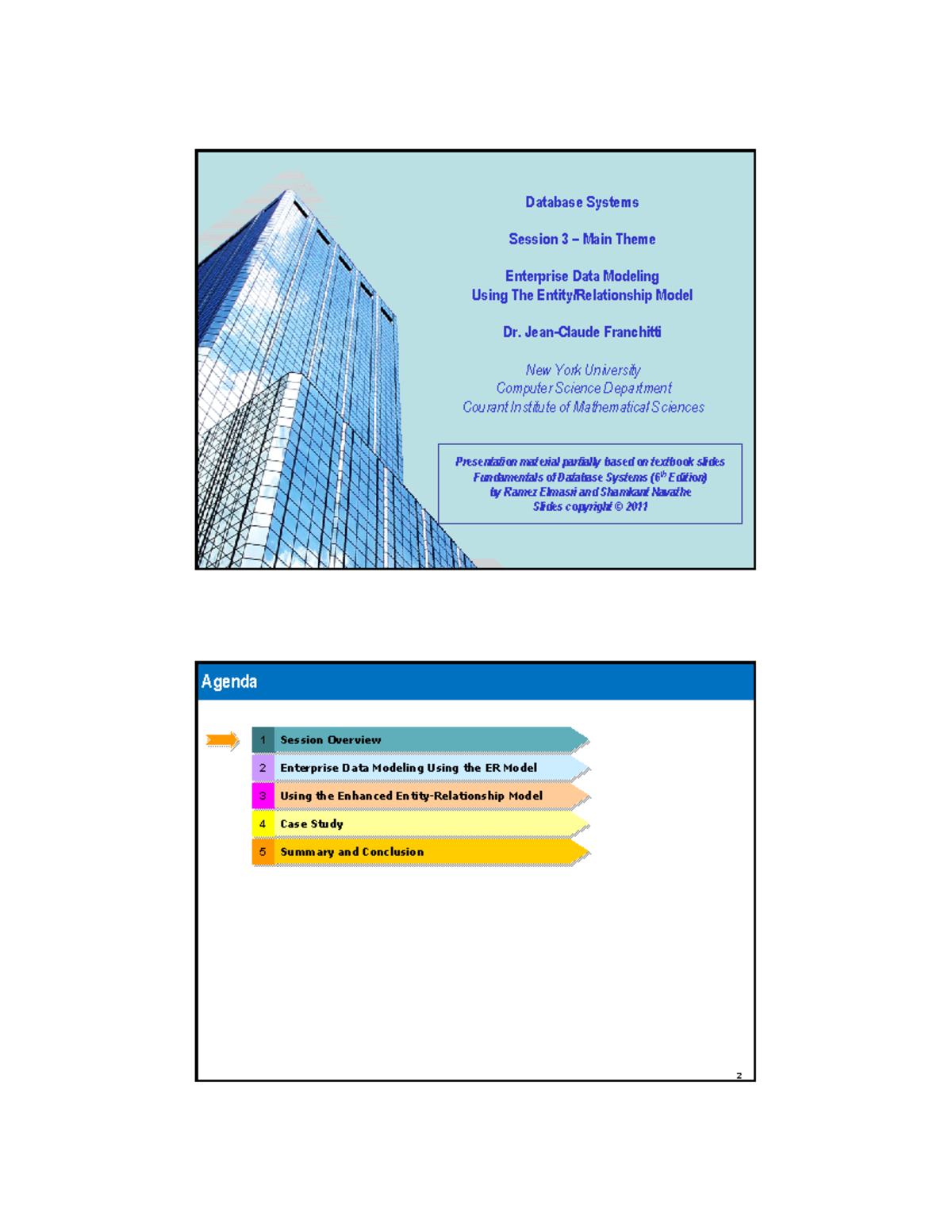 Enterprise Data Modeling Using The Entity-Relationship Model - 1 ...