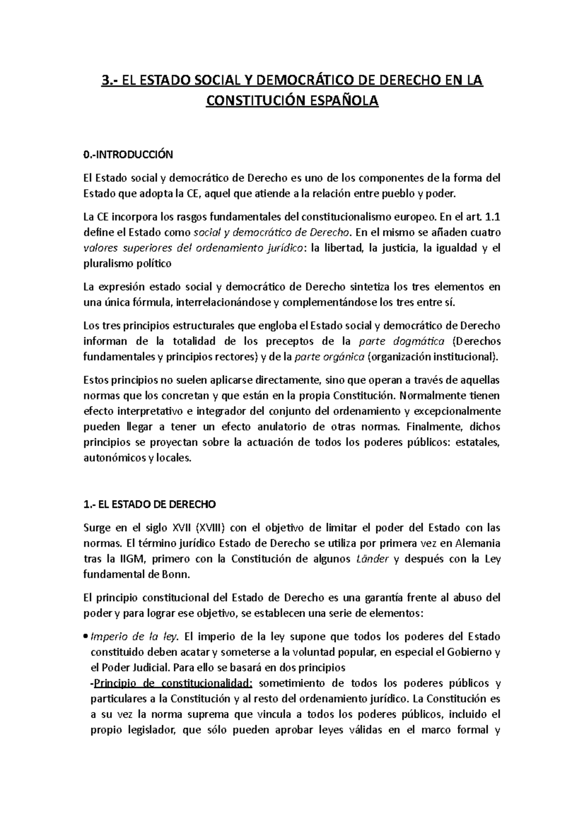 3.- EL Estado Social Y DemocrÁtico DE Derecho EN LA ConstituciÓn ...