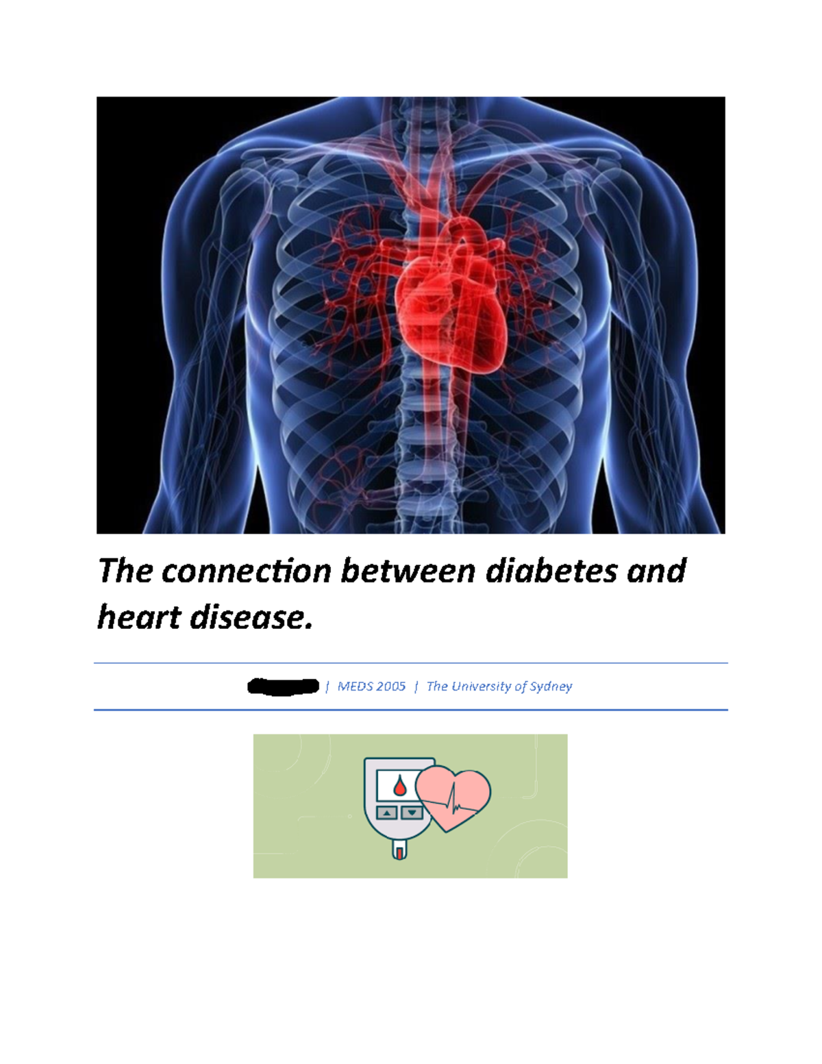 Meds 2005 Integrated Assignment Exemplar - The connection between ...