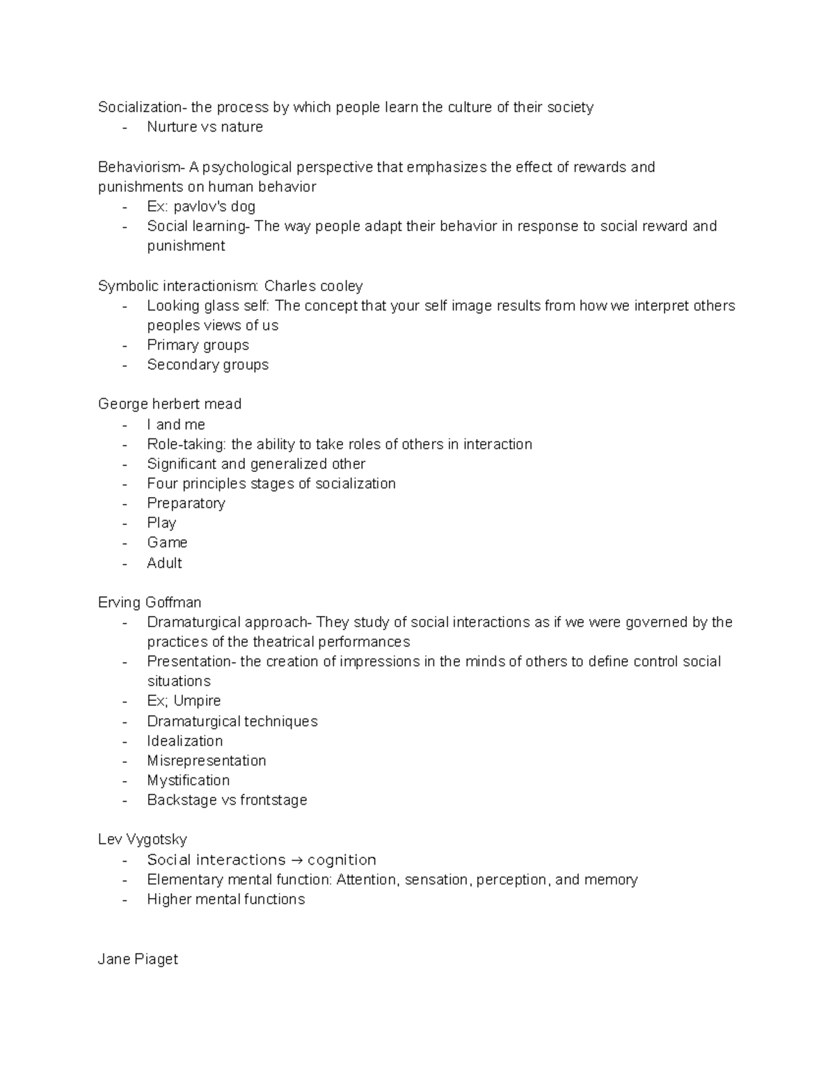 Socialization - Joshua Lucker - Socialization- the process by which ...