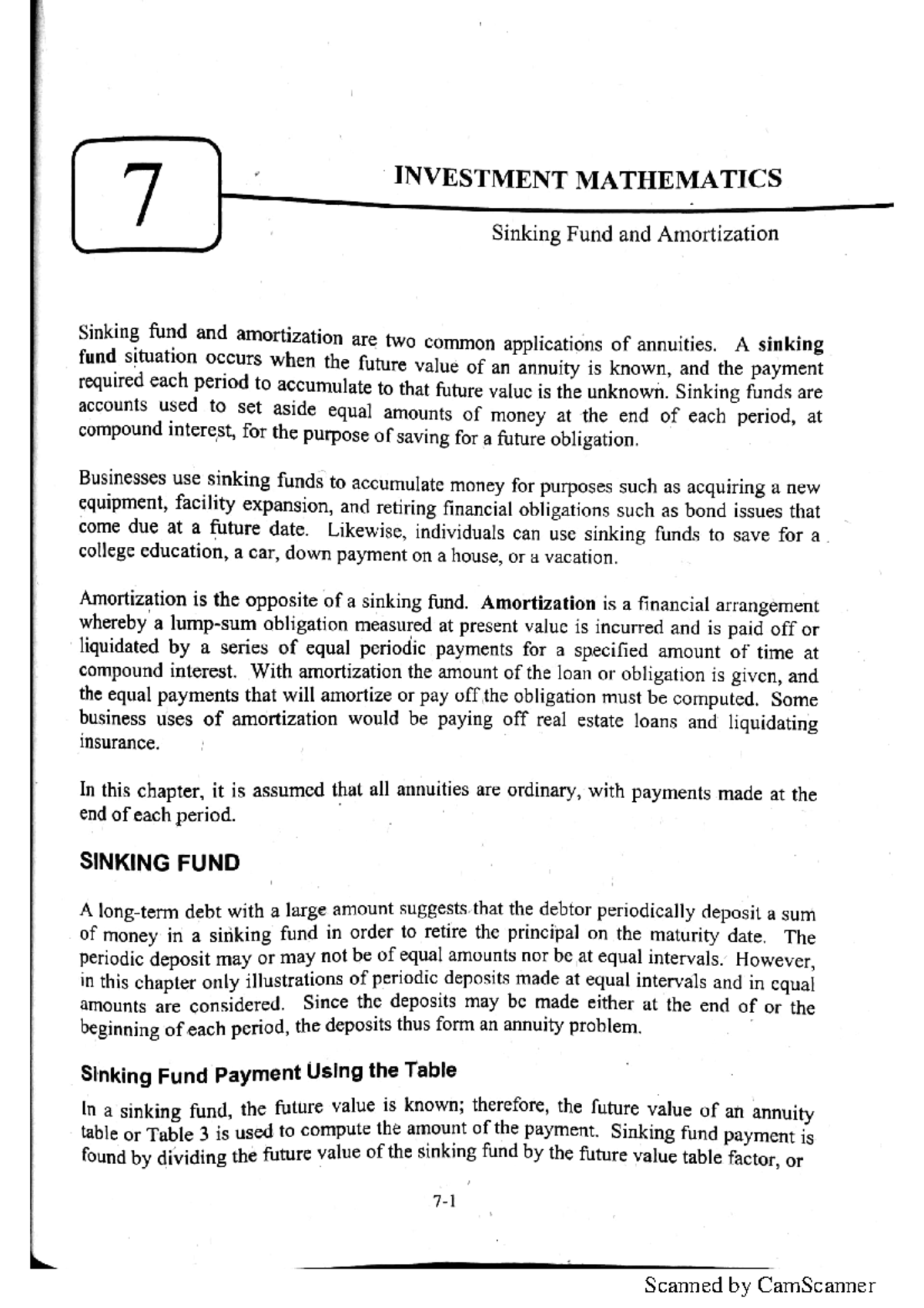 Finmath Part II - BS in Accountancy - Studocu