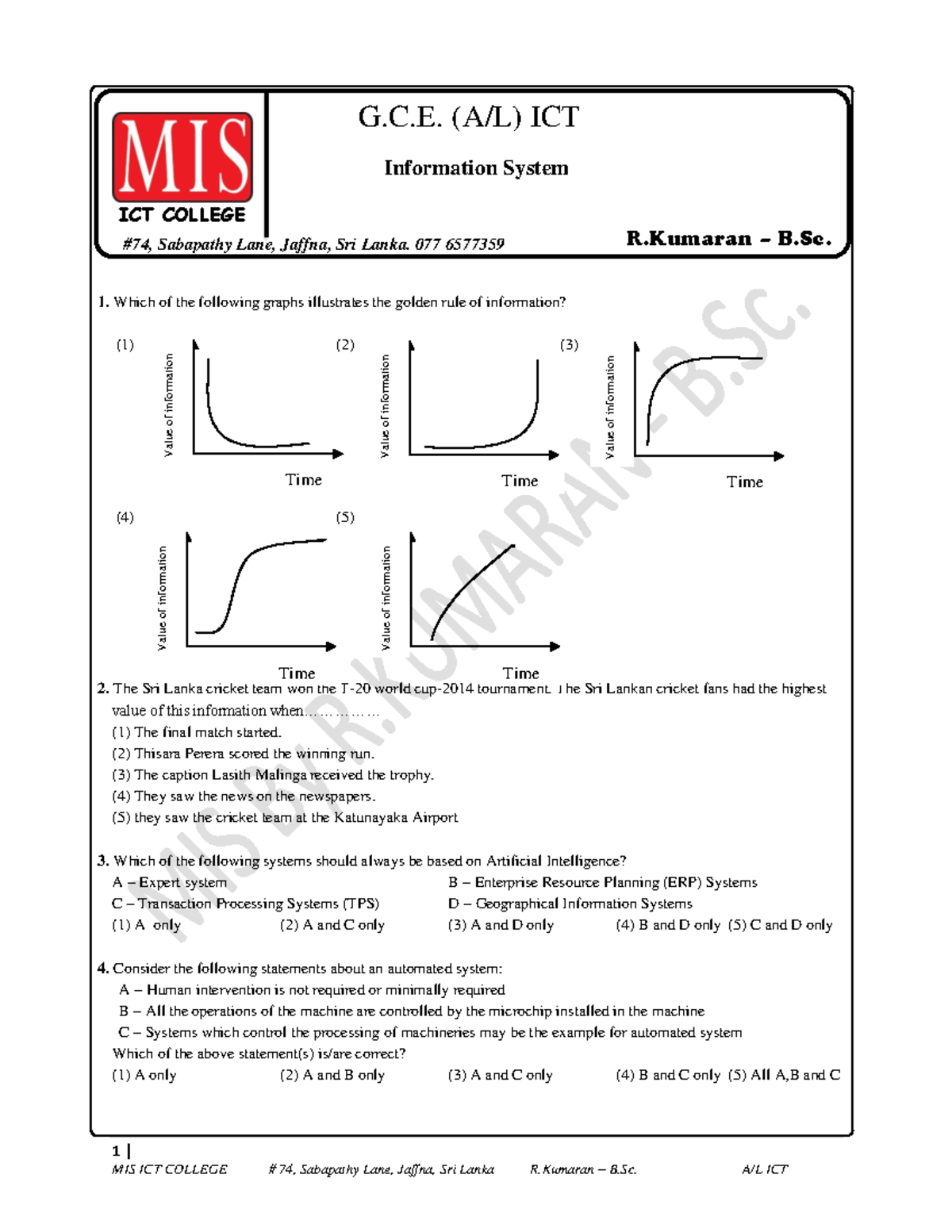 Tutorial 01 English Medium logic gates - Interpretation - UoC - Studocu