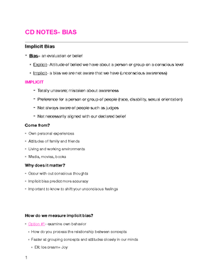 CD Neurodiversity - CD NOTES NEURODIVERSITY Neurodiversity What is a ...