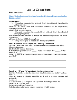 [Solved] Keep the battery connected to the capacitor With voltage at 15 ...