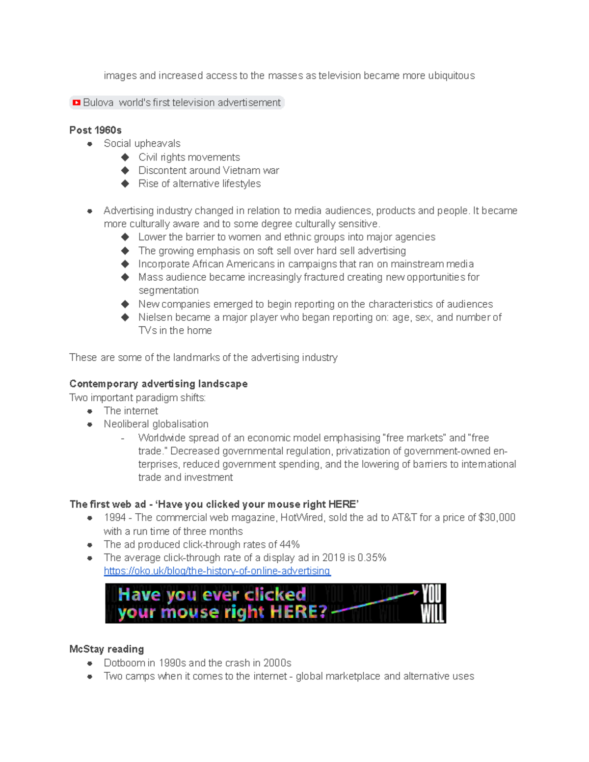 Digital Advertising: Marketing - Part 5 - images and increased access ...