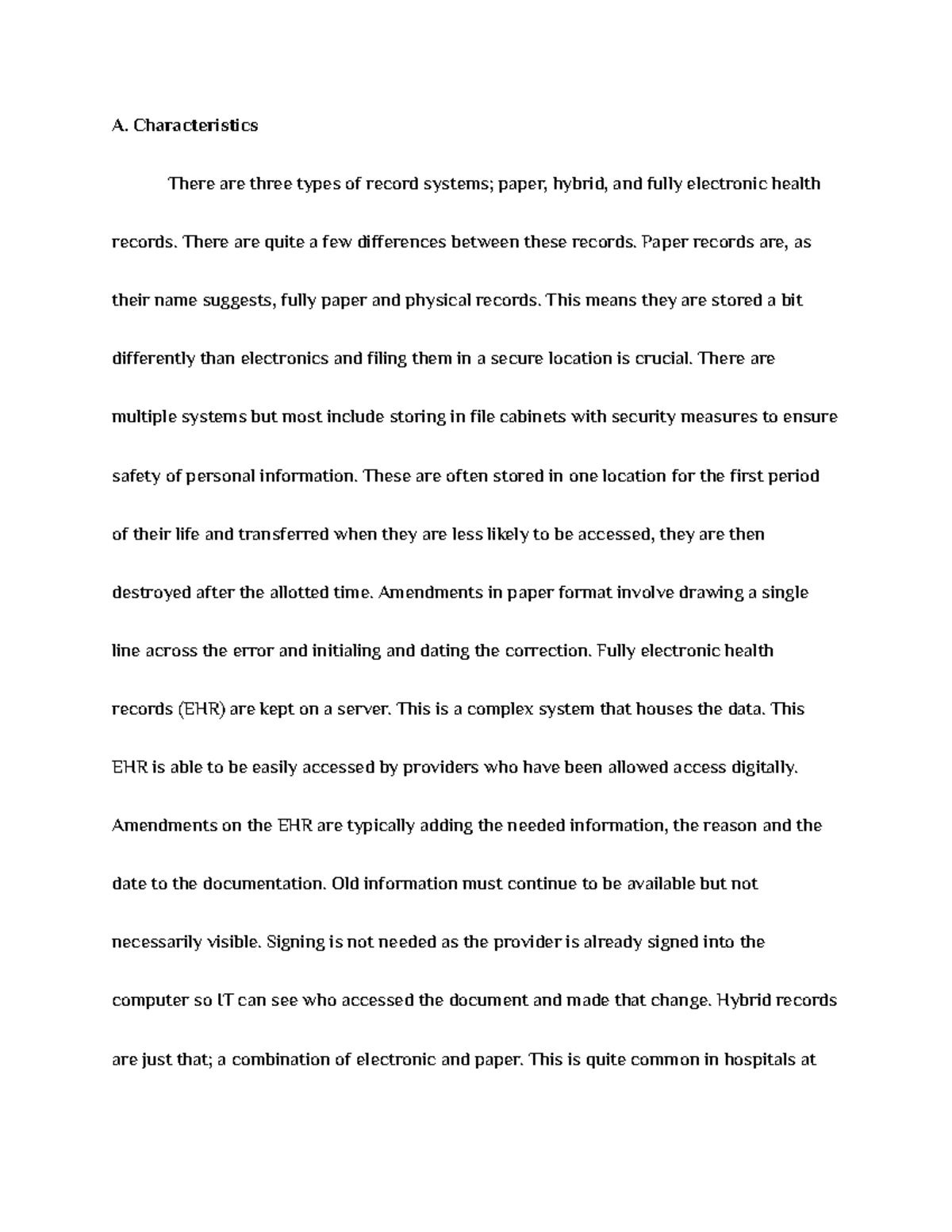 C803-Task3 - Task 3 - passed - A. Characteristics There are three types ...