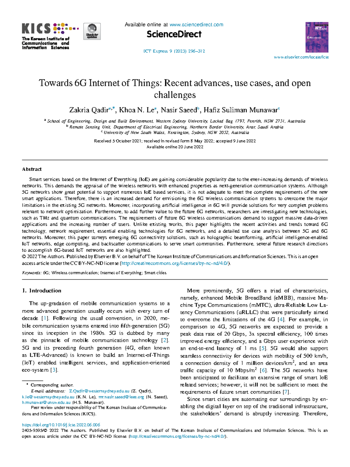 Research 1 - Available online at sciencedirect ScienceDirect ICT ...
