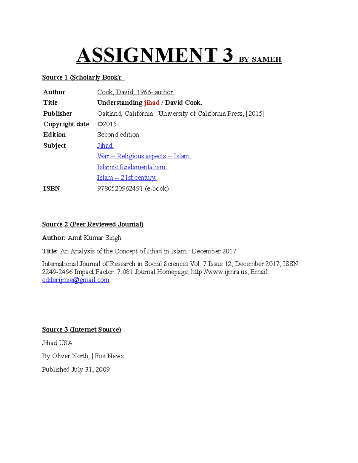 Here is a sample assignment for the Nats 1540 course - ASSIGNMENT 3 BY ...