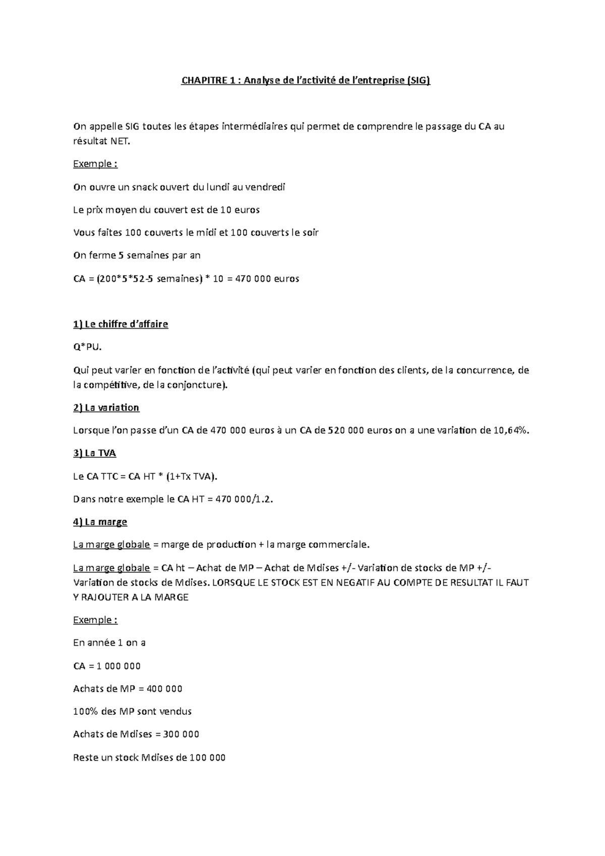 2 - Chapitre 1 - Issu de la nomenclature du PCG (plan comptable général ...