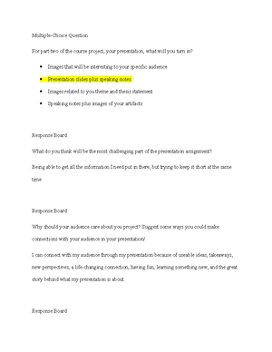 HUM 200 - Module 6 - Discussion and Soomo Answers - Discussion Board In ...