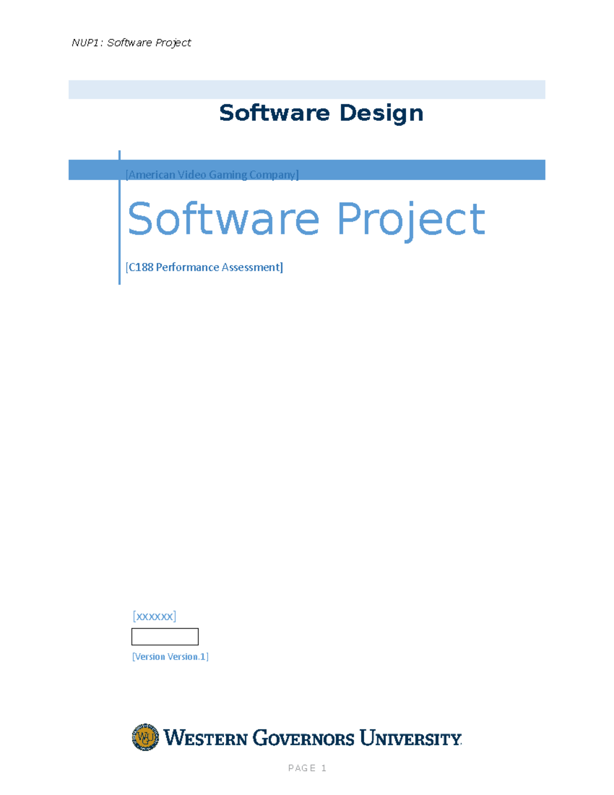 Spainxx CRM Proposal(C188) v2 - NUP1: Software Project Software Design ...
