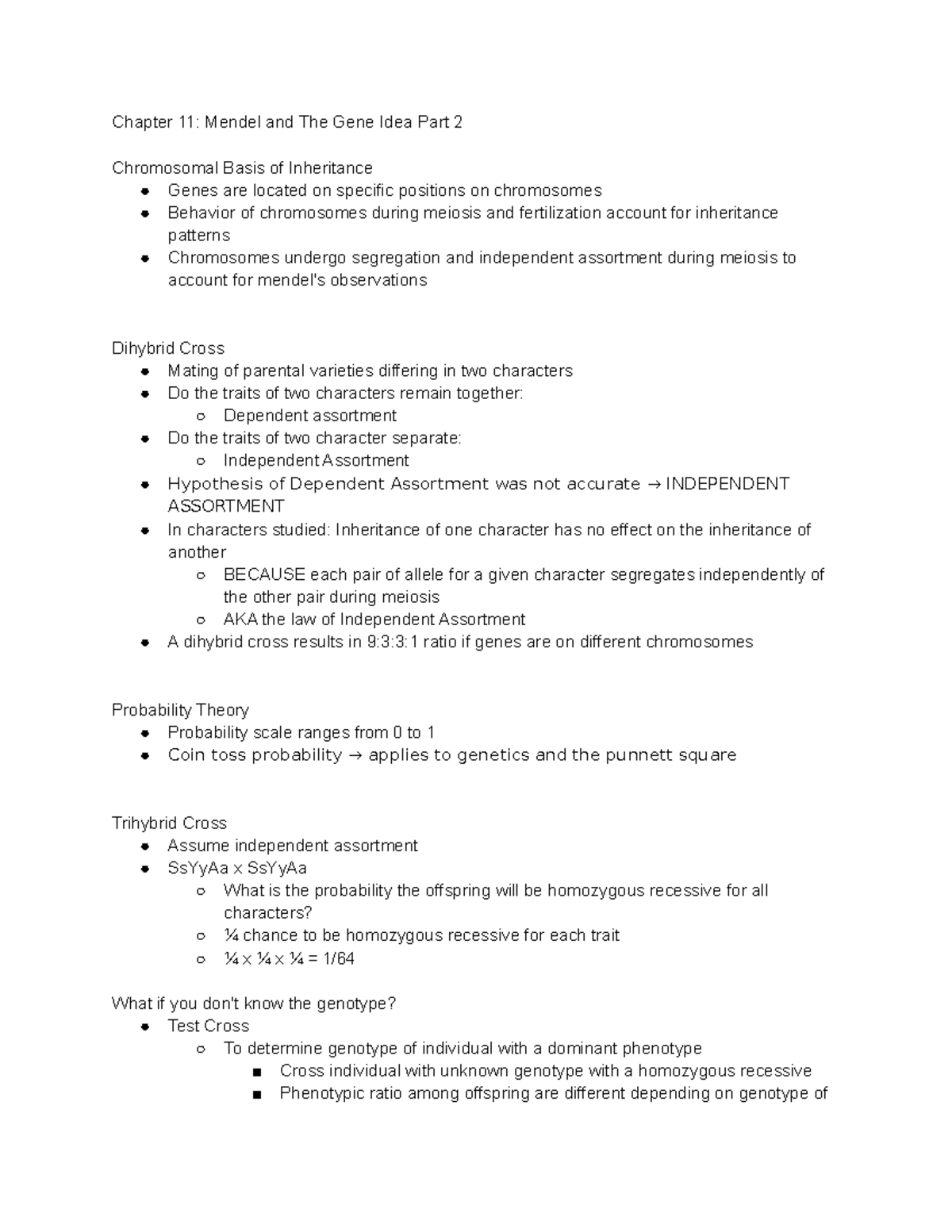 1 5 22 Voice Thread 3 Week 1 - Chapter 11: Mendel and The Gene Idea ...