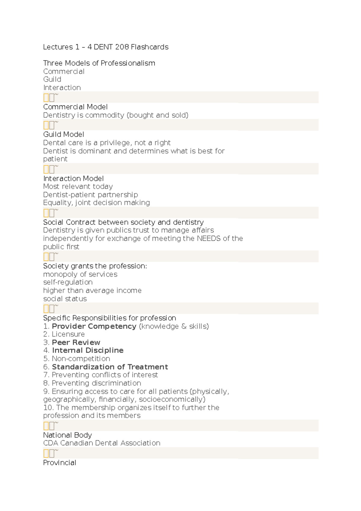 Lecture notes, lectures 1-4 - Flashcards/words principles and practice ...