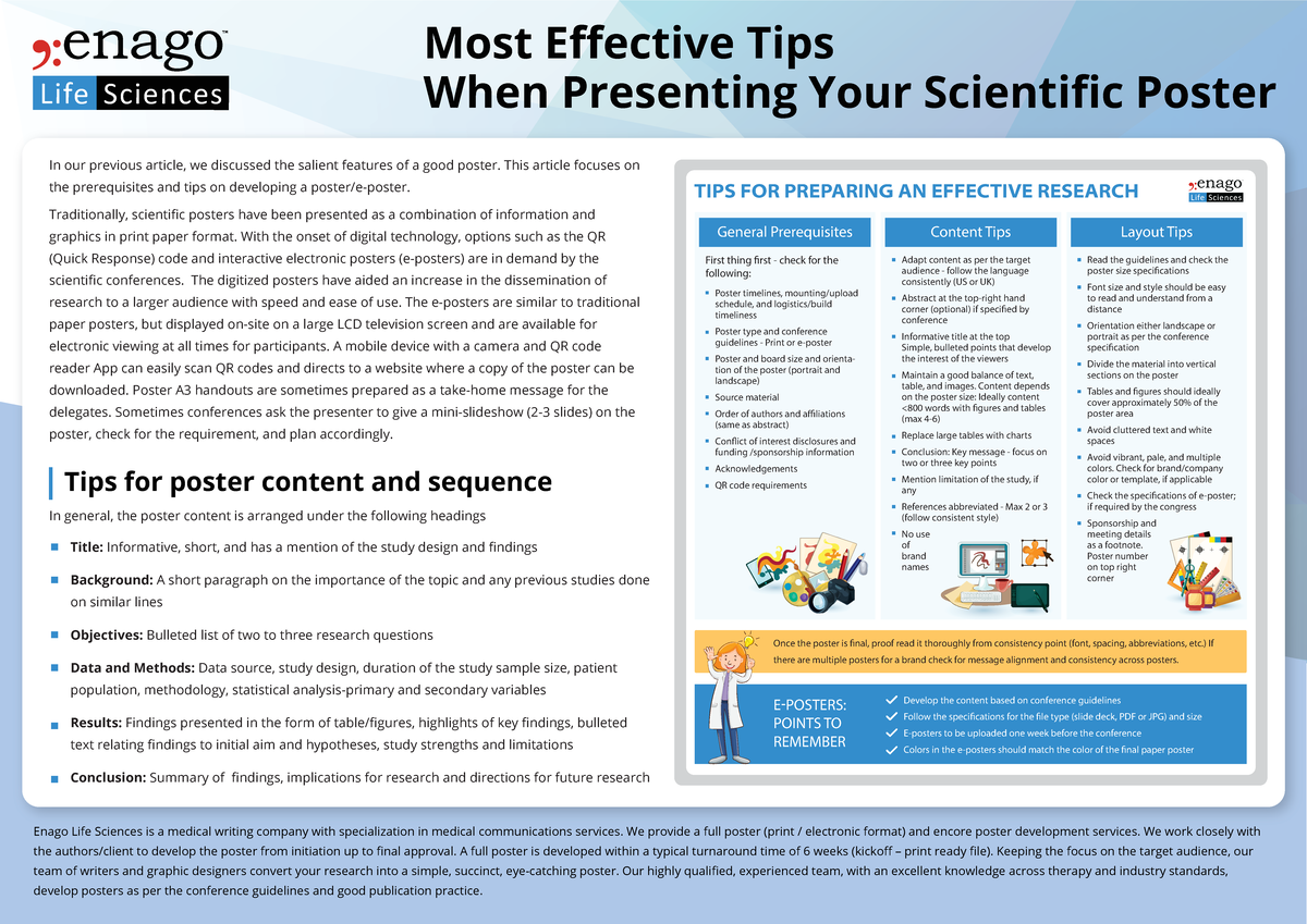 Scientific Posters 2 changes - Most Effective Tips When Presenting Your ...