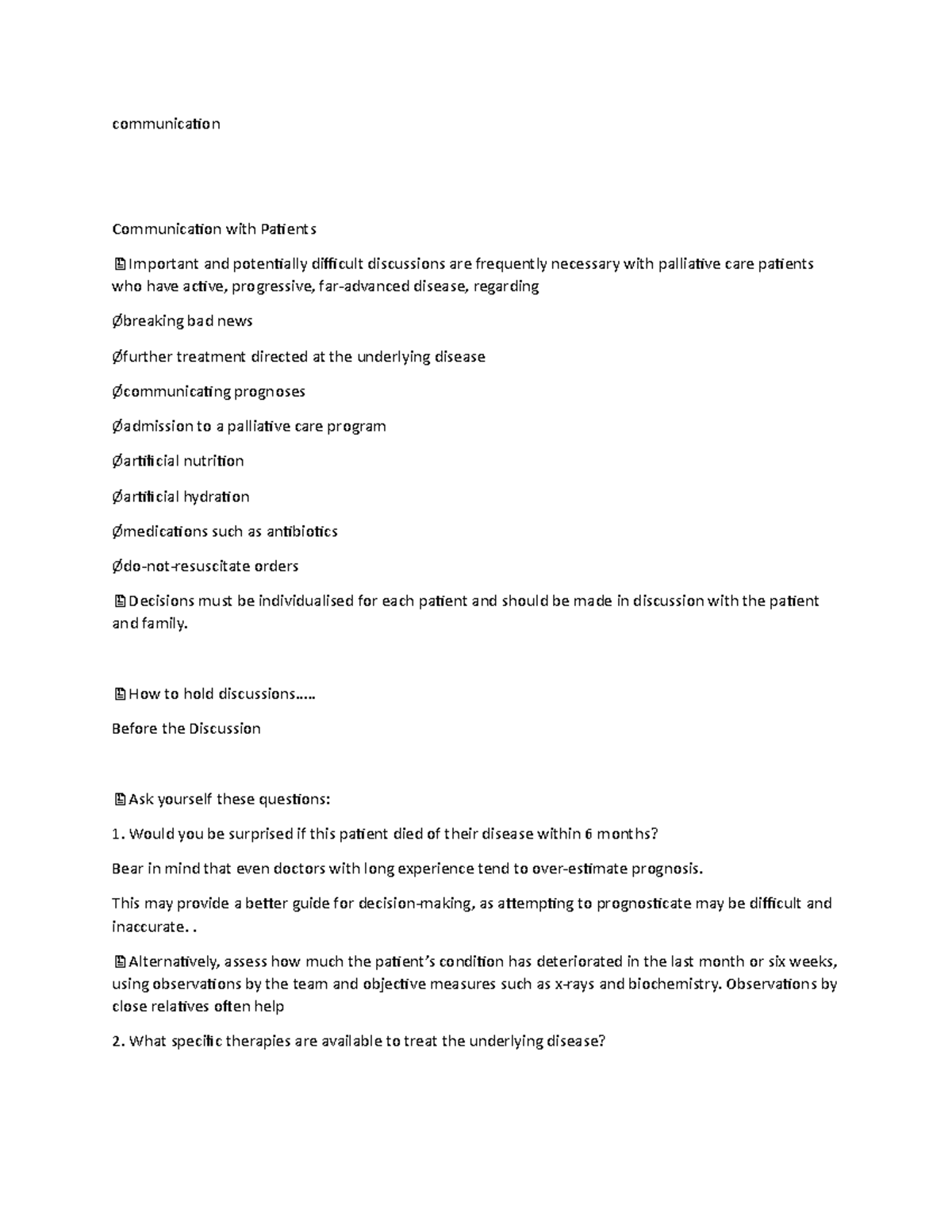 WEEK 3 communication - notes - communication Communication with ...