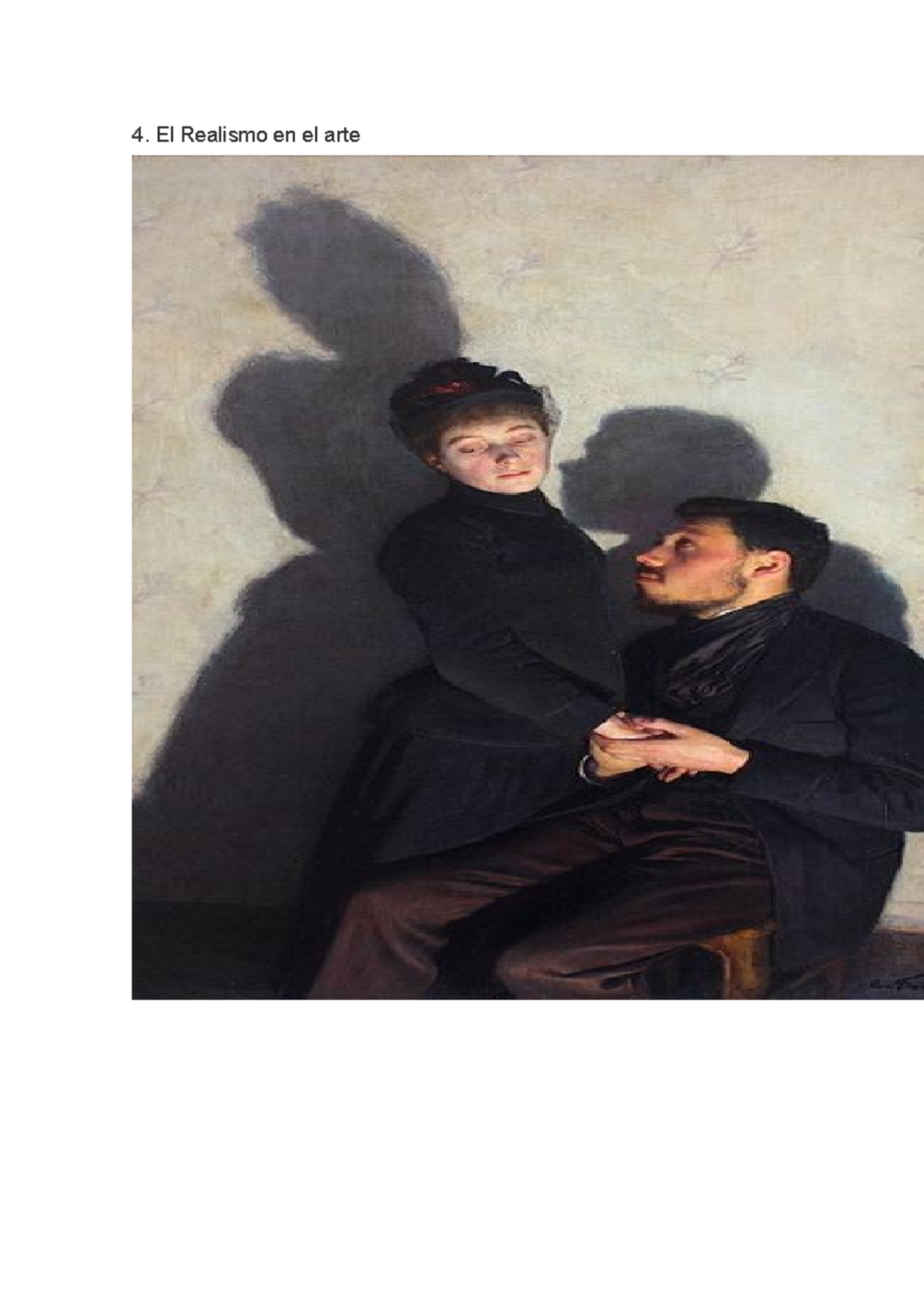 El realismo en el arte - Lengua Castellana y Literatura - 4. El ...
