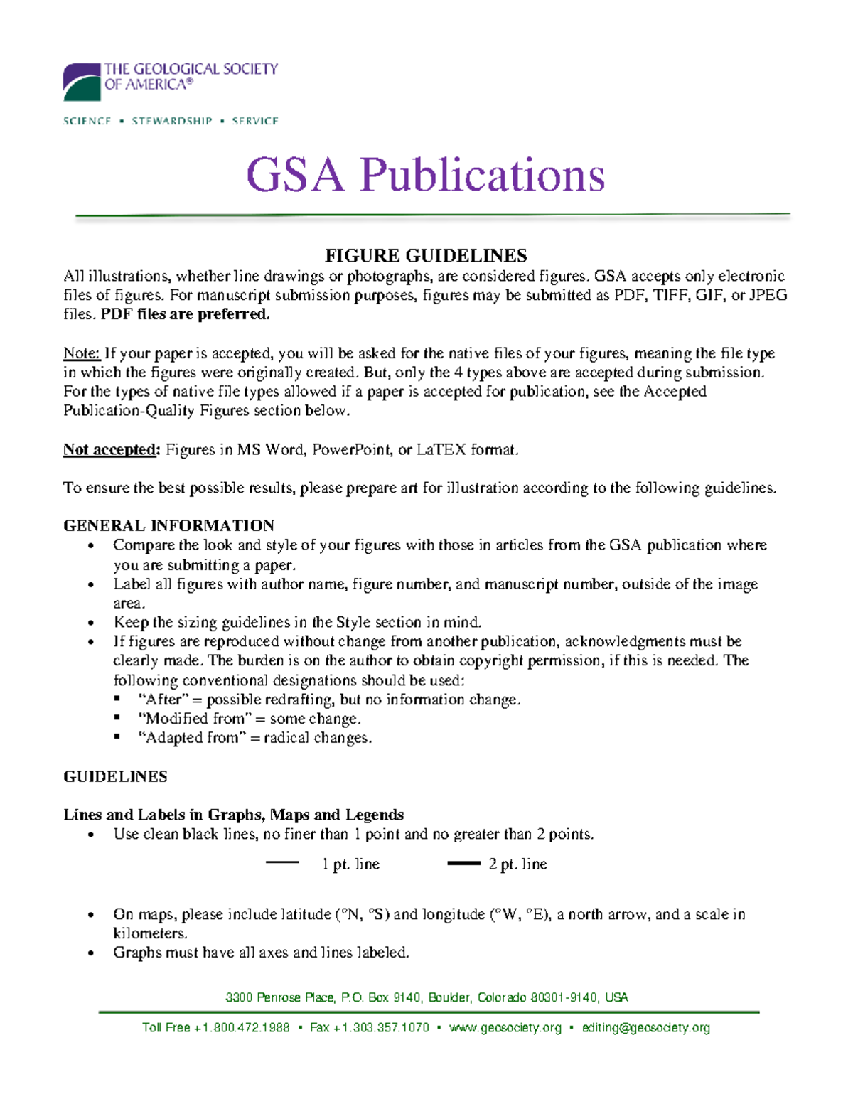 Figure Guidelines - Apuntes 16 - GSA Publications 3300 Penrose Place, P ...