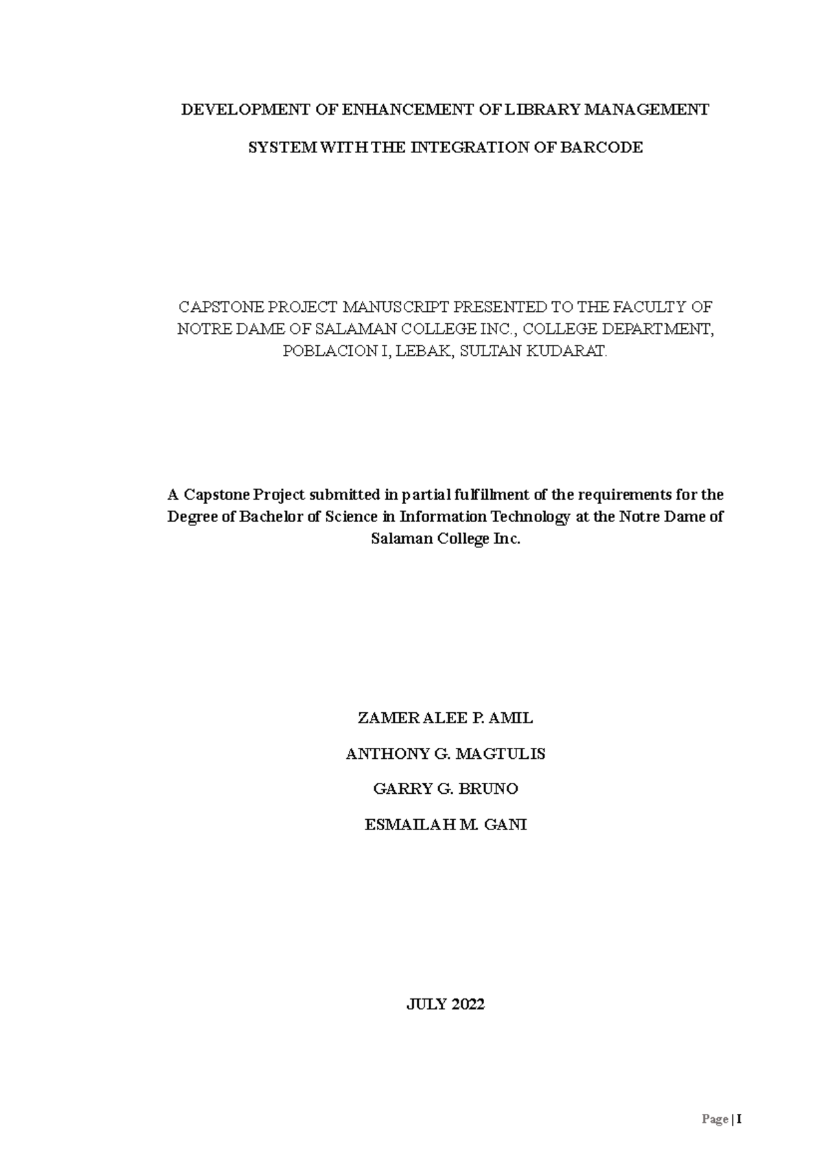 Enhancement of Library Management System - DEVELOPMENT OF ENHANCEMENT ...