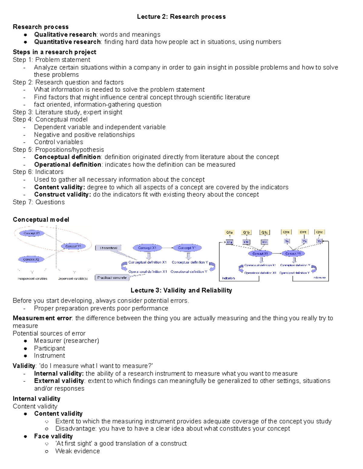 Research Methodology Lectures - Lecture 2: Research process Research ...