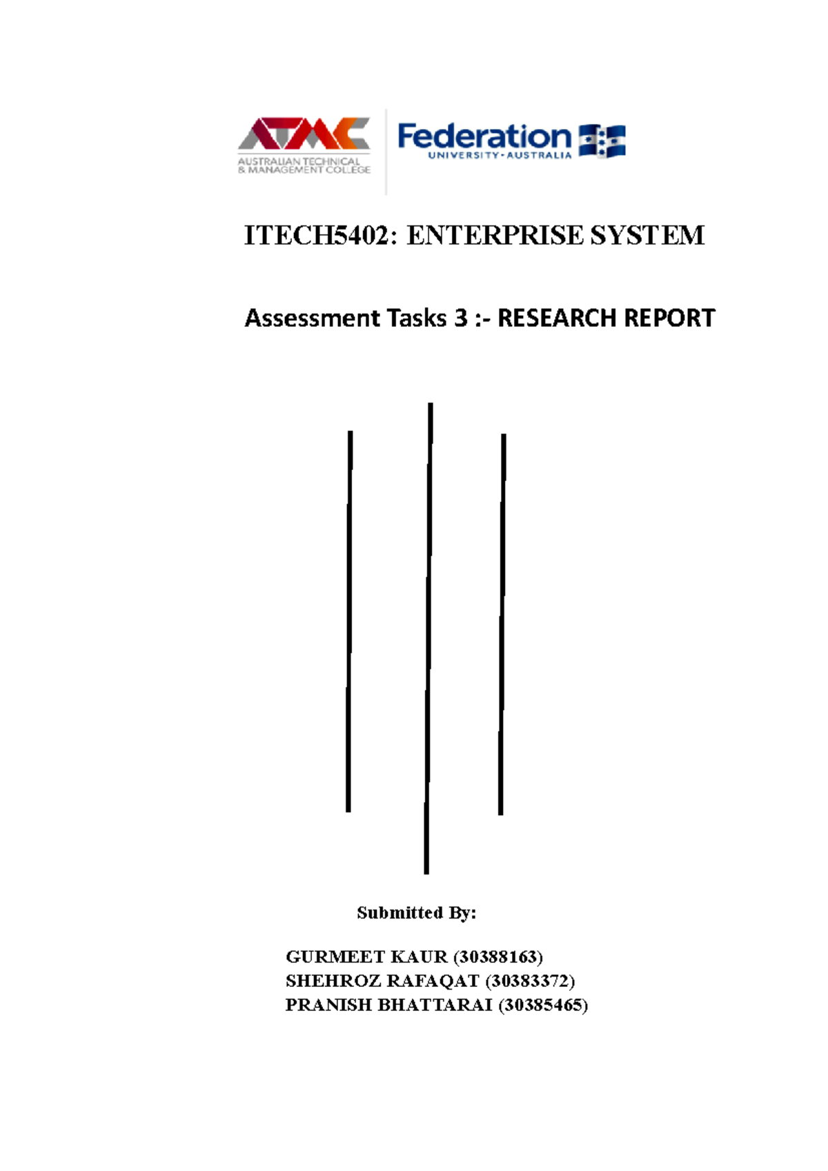 Final Report- 5402 - ITECH5402: ENTERPRISE SYSTEM Assessment Tasks 3 ...