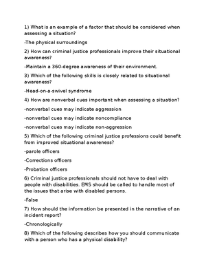 Cj 205 module 7 quiz - What can racial and ethnic minority perceptions ...