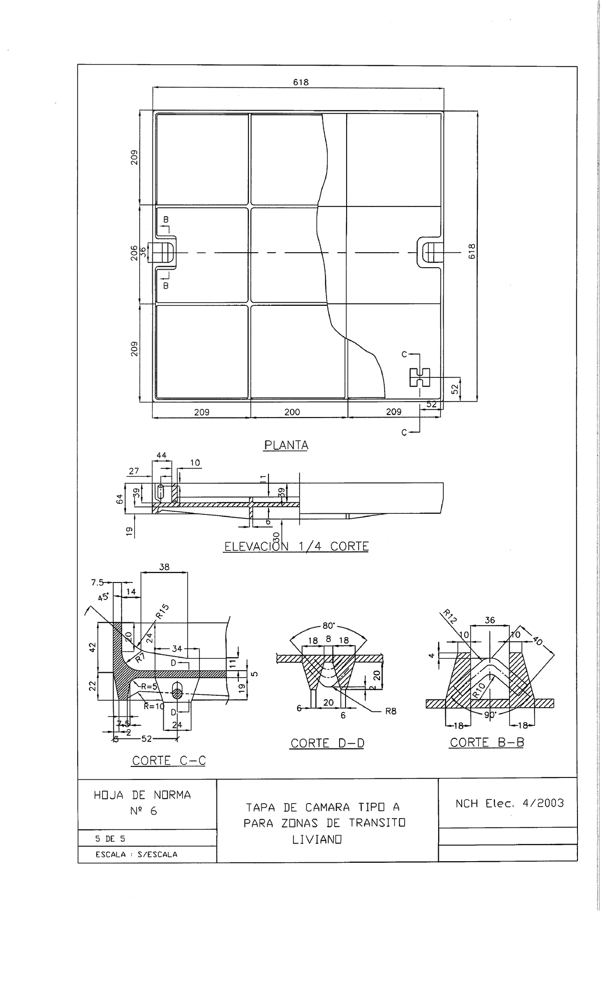 NCh4 Tapa Transito Liviano - obras civiles - 618 B B C 52 209 200 209 C ...