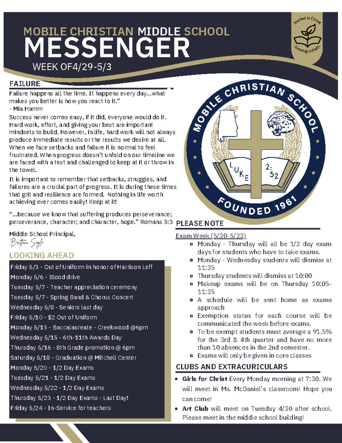 MCS Messenger 4 - njjjjj - Failure happens all the time. It happens ...