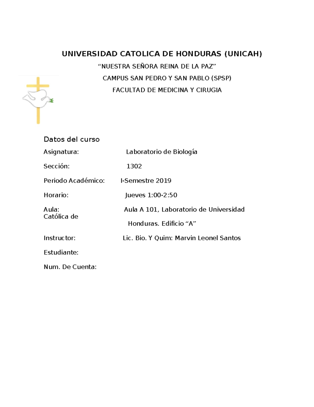 Portada Unicah - eco - UNIVERSIDAD CATOLICA DE HONDURAS (UNICAH ...