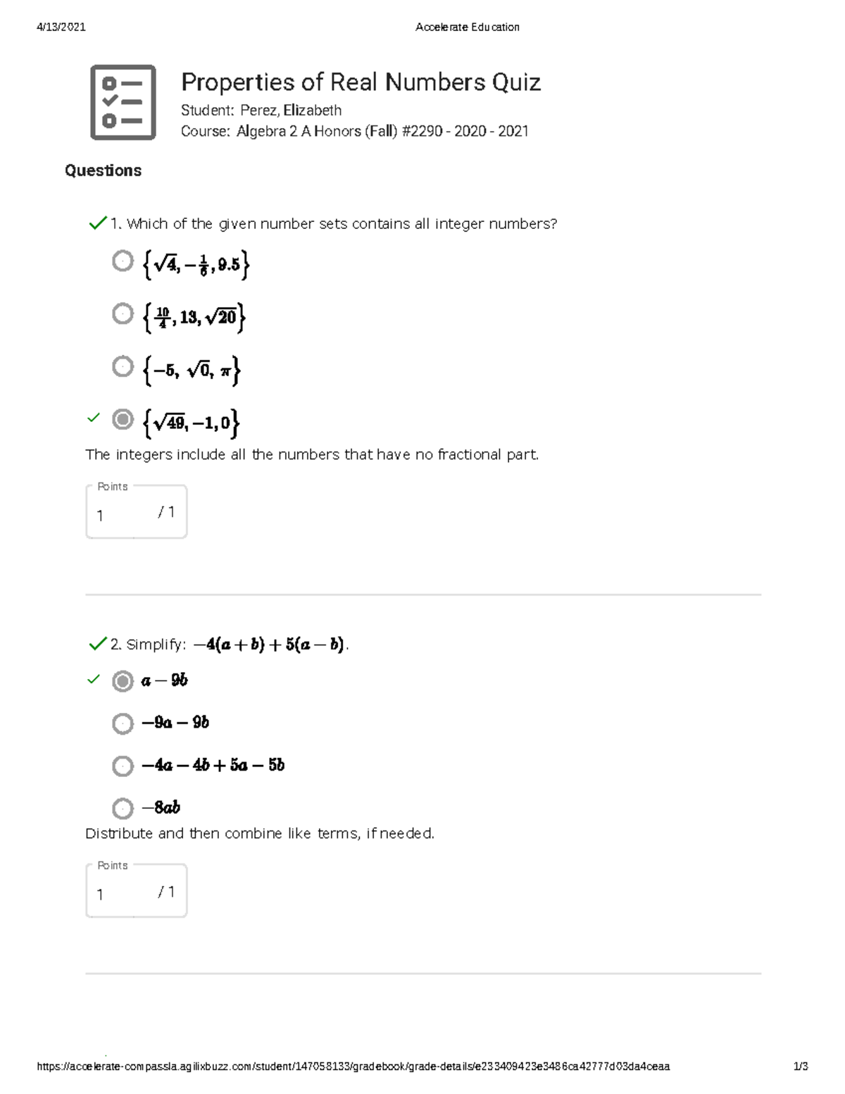 Formulas - 4/13/2021 Accelerate Education - Studocu