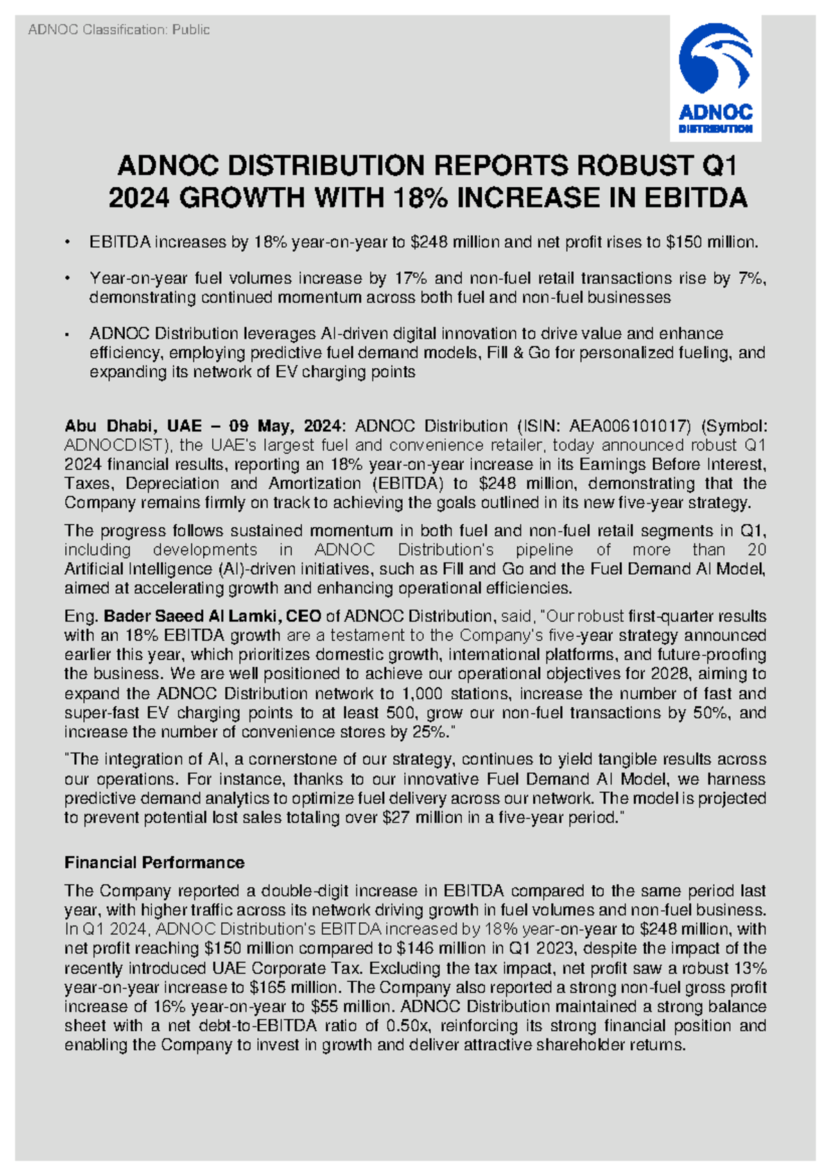 3142984 Adnoc Distribution Q1 2024 Press Release-En-09052024 - ADNOC ...