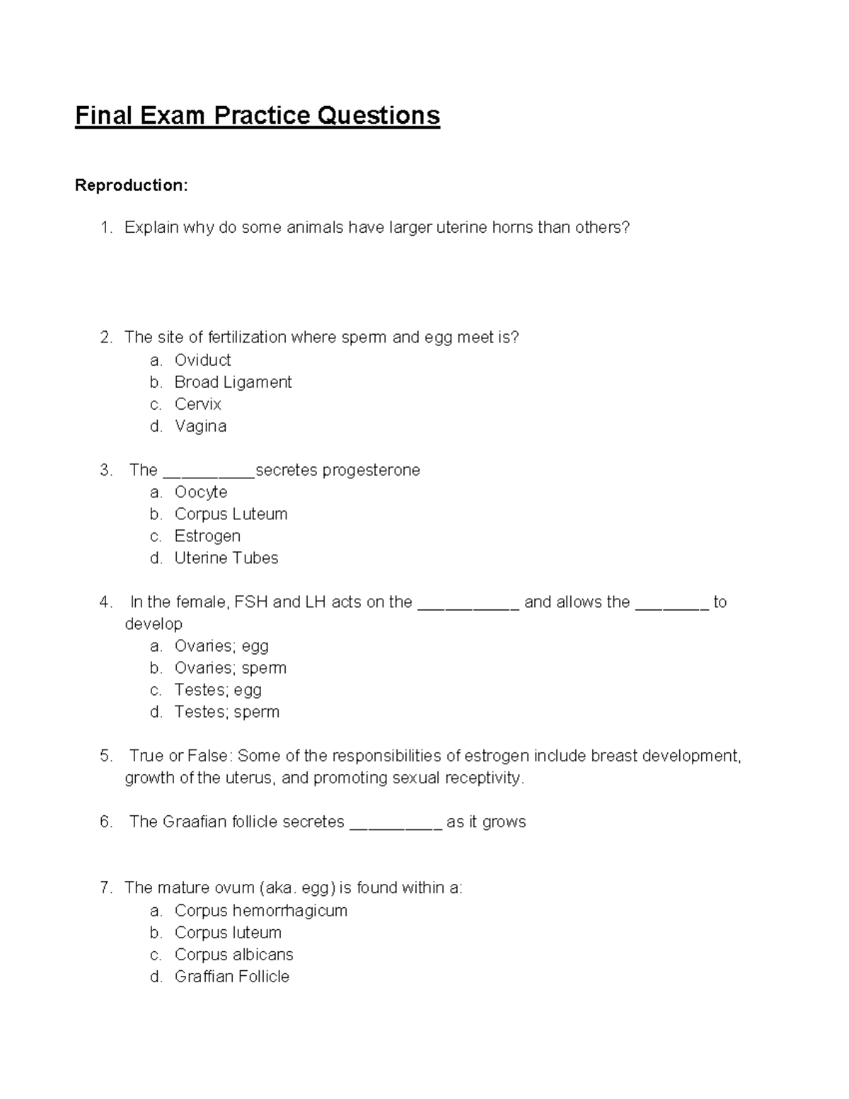 ASCI 112 Final Practice Questions Fall 2021 - Final Exam Practice ...