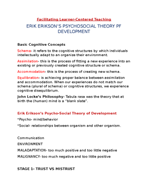 Module 1 Metacognition - Module 1- Metacognition What is Metacognition? “Thinking about thinking ...