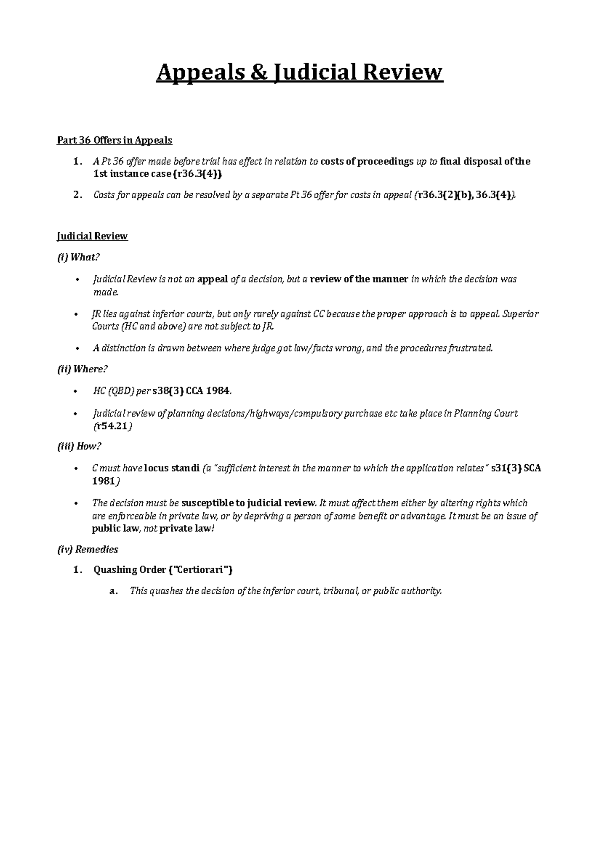 Appeals judicial review and enforcement - Appeals & Judicial Review ...