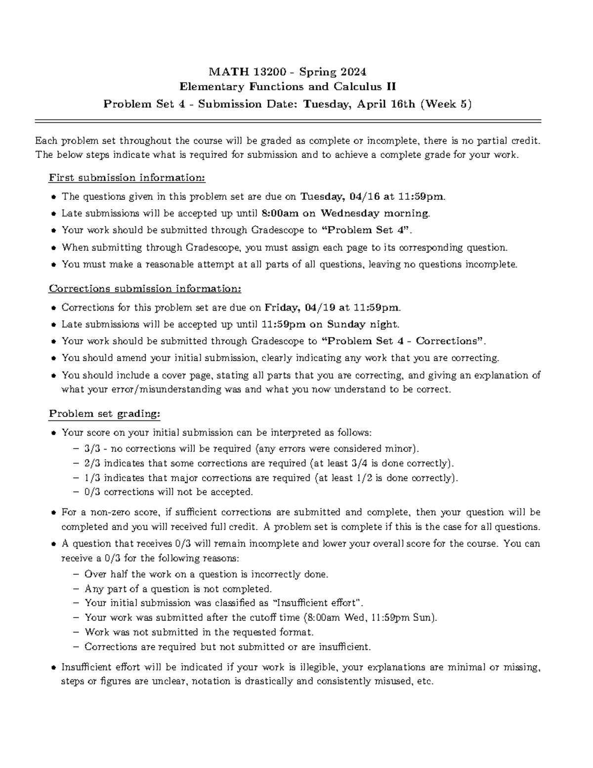 Math+132+-+Pset4Corrections - MATH 13200 - Spring 2024 Elementary ...