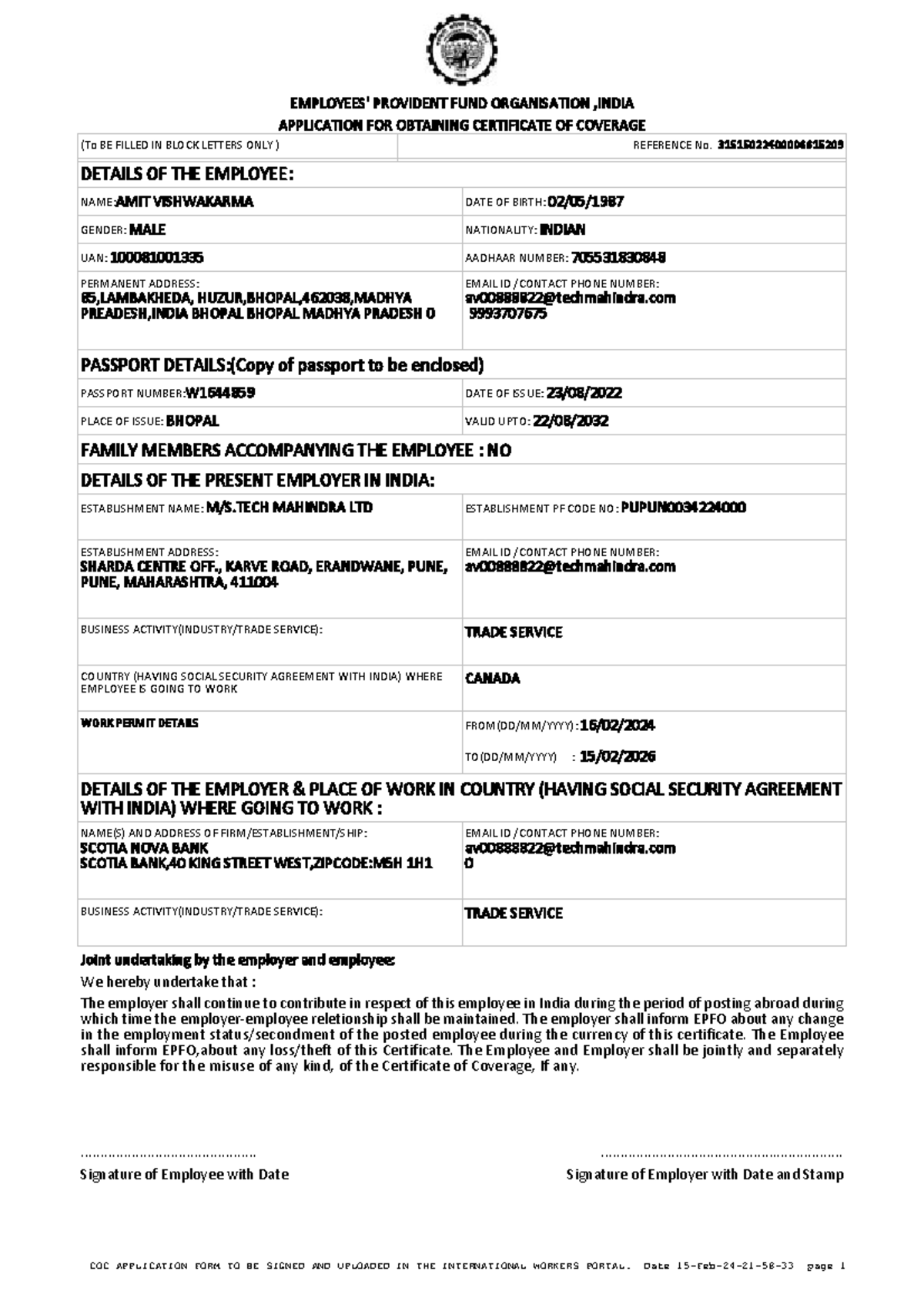 31515022400006615209 - COC APPLICATION FORM TO BE SIGNED AND UPLOADED ...