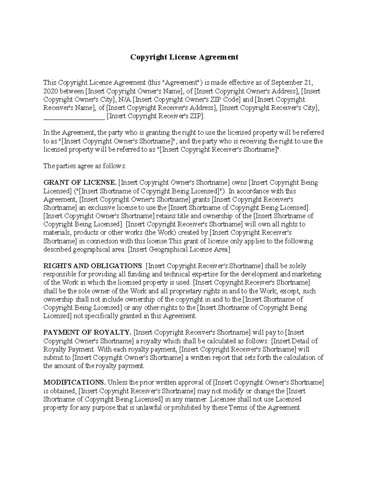 Copyright-License-Agreement - Copyright License Agreement This ...