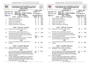 Cs3461 os lab manual student copy - DEPARTMENT OF COMPUTER SCIENCE AND ...
