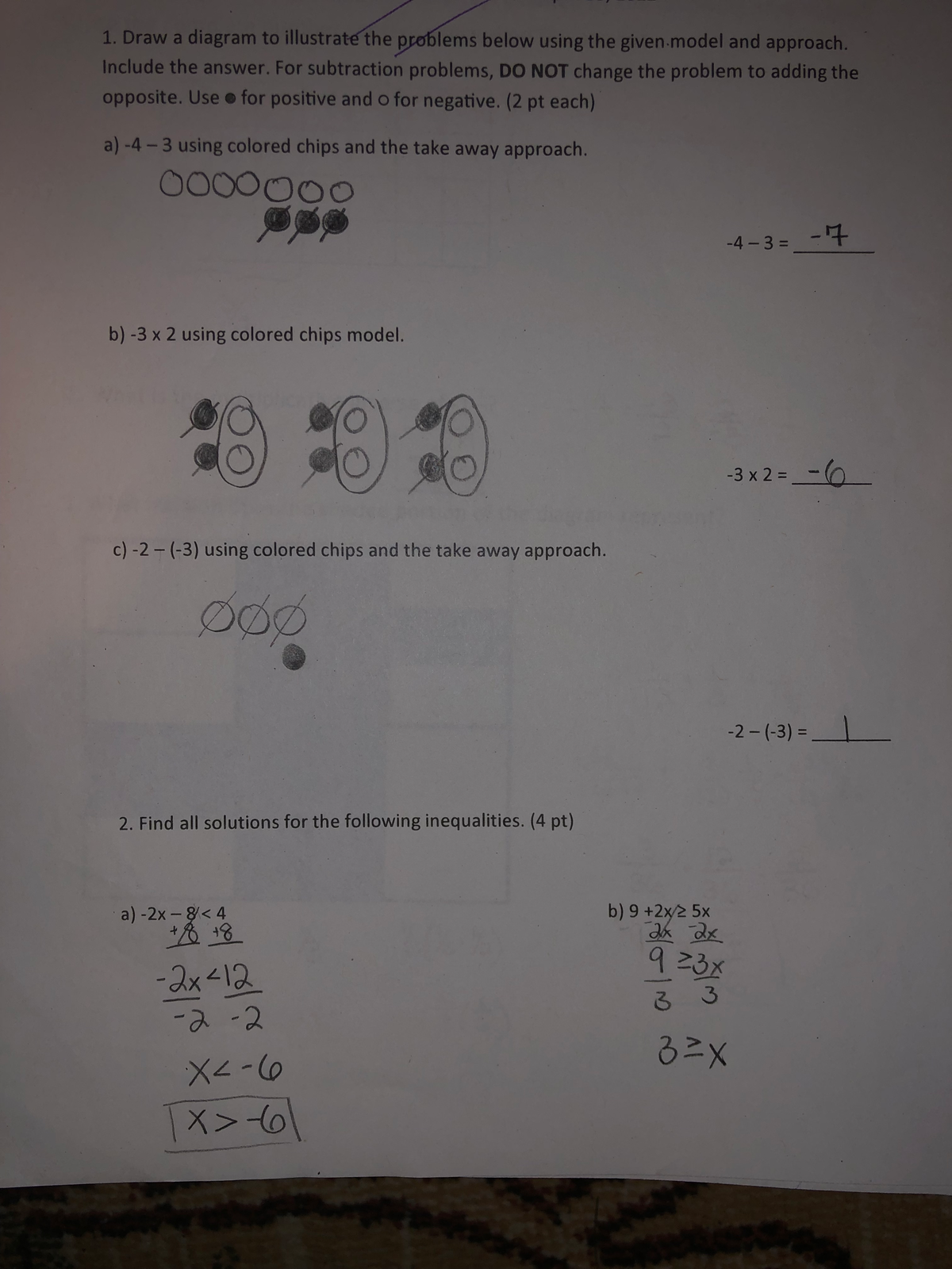 Number Systems And Operations Quiz 7 - MAT 106 - Studocu